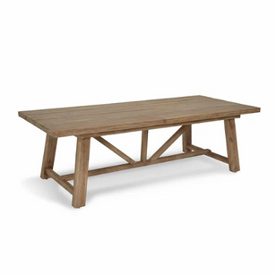 Anderson Reclaimed Dining Table – Silver Mushroom