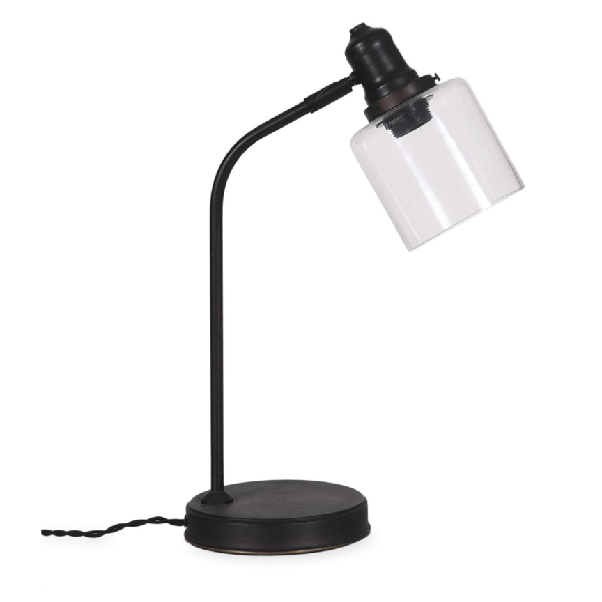 Hoxton LED Desk Lamp - Black – Silver Mushroom